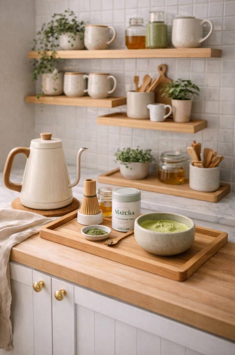 25 Dreamy Matcha Stations at Home