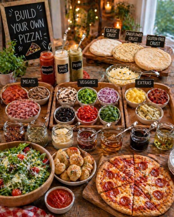 30 Pizza Party Ideas With A Foolproof Portion Plan